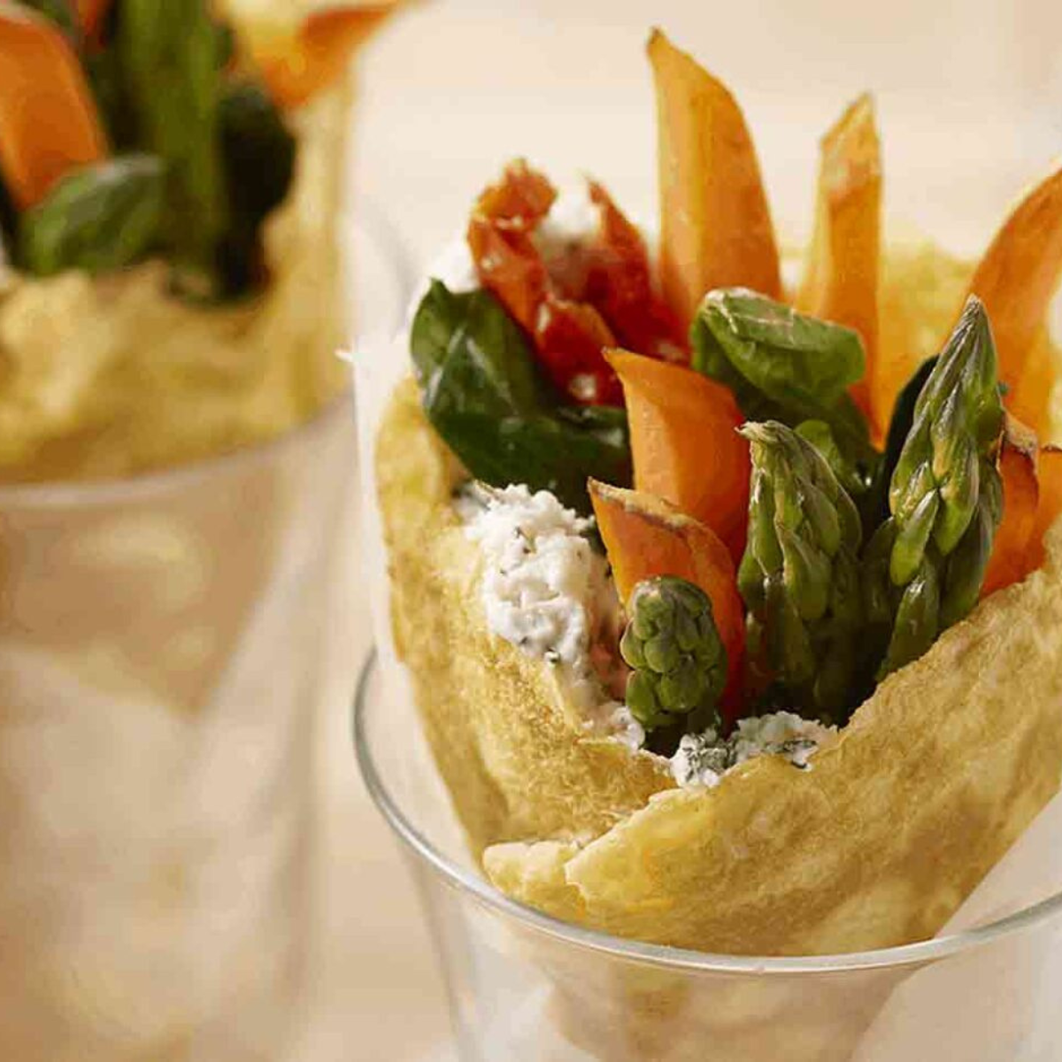 Egg Crepe Cone | Rosemary Farm